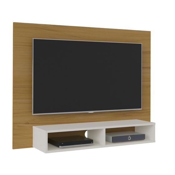 Painel para TV televisão 50 polegadas com Nichos Flash Freijo com Off ...