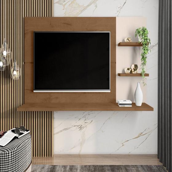 Painel Para Tvs Ate 49 Polegadas New Clean - Zanzini Móveis - Painel ...