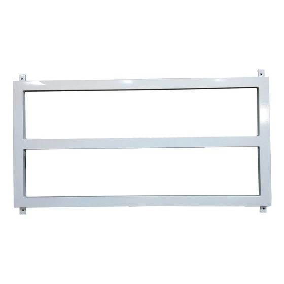 Painel Parede Floreira Pallet Metal Jardinagem Branco Aço hy3399 - HyP ...