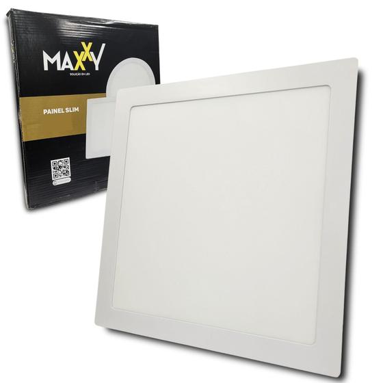 Painel Plafon Embutir 18W LED Quadrado 4000k 22x22 Luminária - Maxxy - Plafon - Magazine Luiza