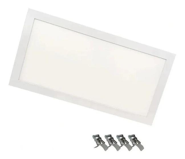 Painel Plafon Embutir Led Retangular 36w 30x60 6500k Branco Frio ...