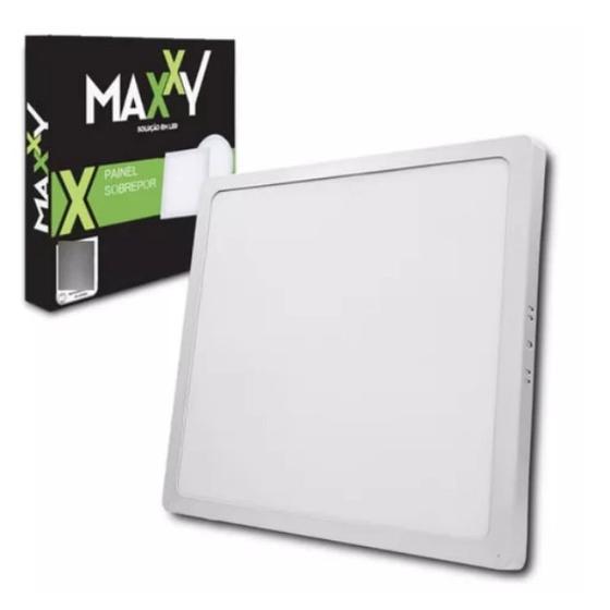 Painel Plafon Led Sobrepor Quadrado 12W Neutro 4000k - Maxxy - Painel de LED - Magazine Luiza