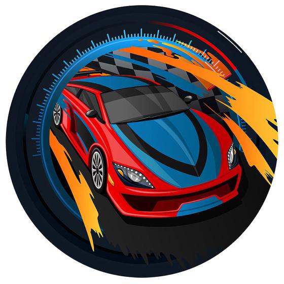 Painel Redondo CARROS 01 - IMPAKTO VISUAL - Painel de Festas - Magazine ...