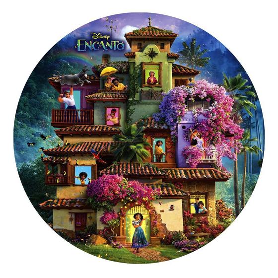 Painel Redondo Encanto Tecido Sublimado - 1,55m - Piffer - Painel de Festas - Magazine Luiza