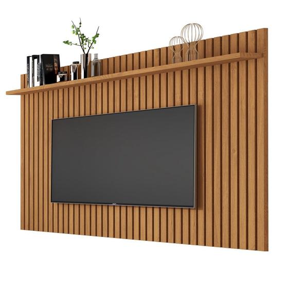 Painel Ripado Para Tv 72 Polegadas Classic 1.8 x 1.35 Nature - Giga Moveis - Painel para TV ...