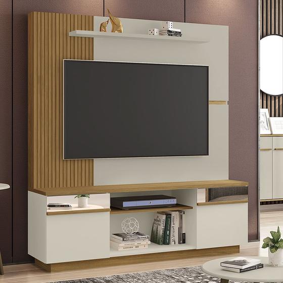 Painel Sala Home TV Aruba 60 Polegadas - MOVEIS BECHARA - Painel para ...