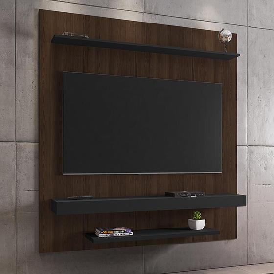 Painel Sala Leme para TV até 60 Polegadas - Móveis Bechara - Painel ...
