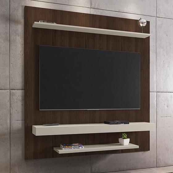 Painel Sala Leme para TV até 60 Polegadas - Móveis Bechara - Painel para TV - Magazine Luiza
