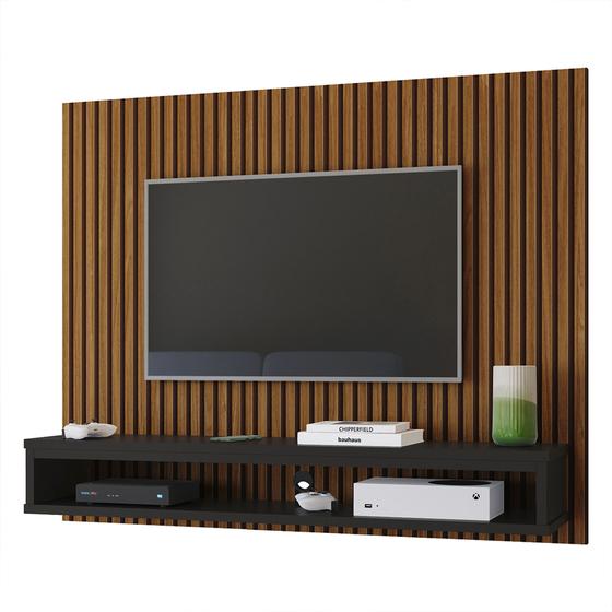 Painel Sala Quarto Com Nicho Tvs Até 50 Polegadas Cissa - Varias Cores - Compre Aqui - Painel ...