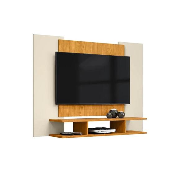 Painel Simples Pequeno para Tv até 48 Polegadas com nicho - EJ Móveis ...