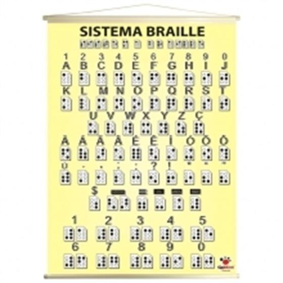 Painel Sistema Braille Ref. 1449 - Ciabrink - Reglete - Magazine Luiza
