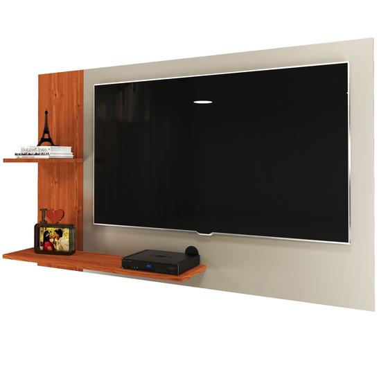 Painel Suspenso com Prateleira para Tv até 32 polegadas Quarto Sala ...