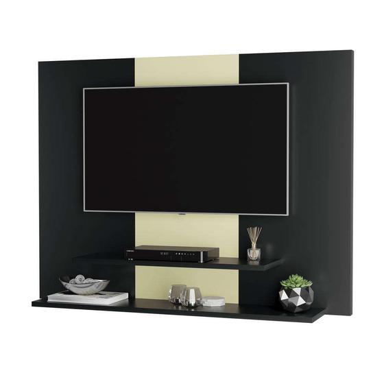 Painel Suspenso Home Suspenso Aéreo Estante Sala De Estar Para Tv Até 45 Polegadas Dom Primus ...