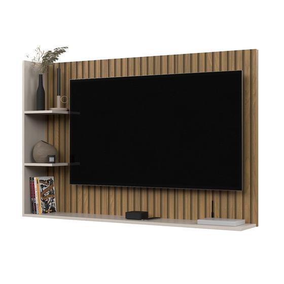 Painel Suspenso Nairóbi Prateleira Superior Nicho Tv até 50 Polegadas ...