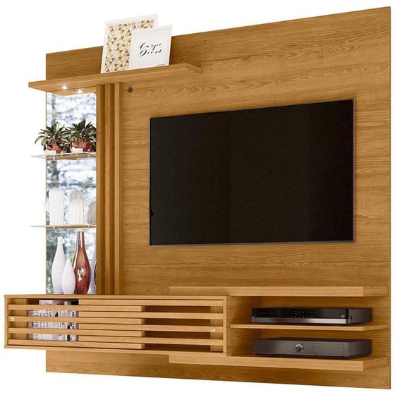 Painel Suspenso Para Tv 55 Polegadas Com 2 Portas Sidnei Cumaru - MADETEC MOVEIS - Painel para ...