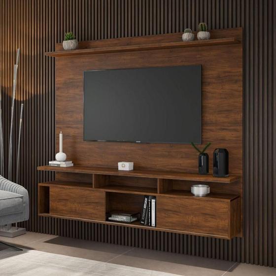 Painel Suspenso Para Tv Até 55" Supreme Imbuia Viero Imbuia - VIERO ...