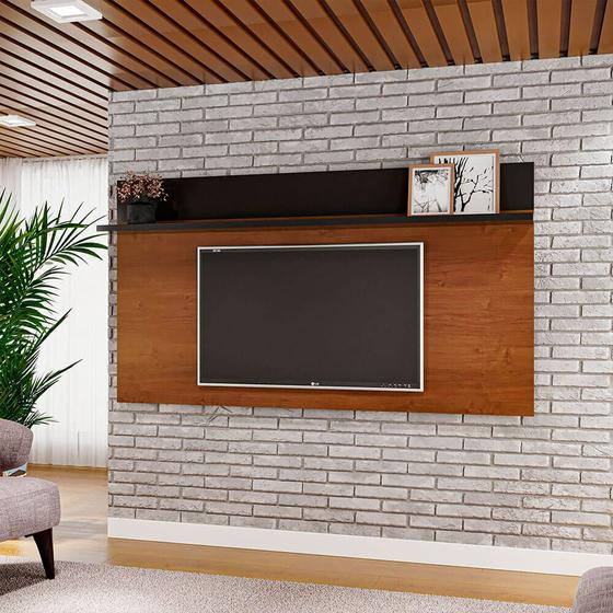 Painel Suspenso para TV até 60 Polegadas Torino Clean 1,60m Ambar ...