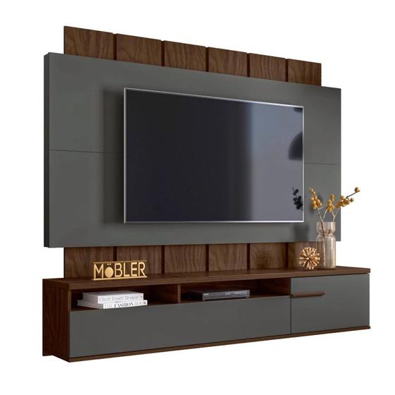 Painel Suspenso para TVs até 70 Polegadas Home Sena Noce Esplendor ...