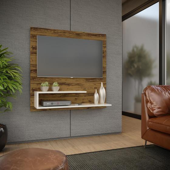 Paínel Televisão até 32 POLEGADAS de madeira Orlando Sala Quarto Várias ...