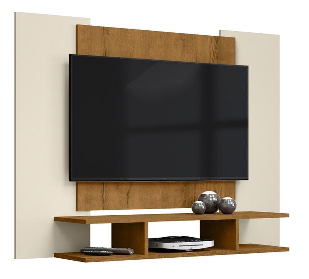 Painel TV 32 40 42 48 50 Polegadas com Prateleira Painel EJ - EJ Móveis ...
