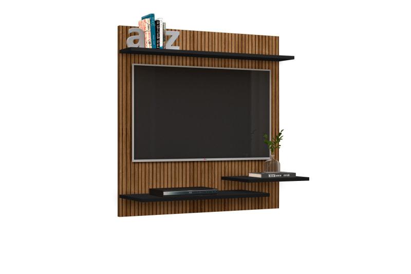 Painel Tv 32 Pequeno Prateleira Ripado Nicho Moderno Cores - Romar - Painel para TV - Magazine Luiza