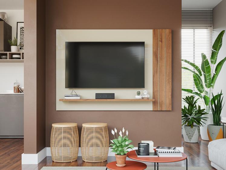 Painel Tv 50 Polegadas Cristal Permobili - Moveis Permobili - Painel ...