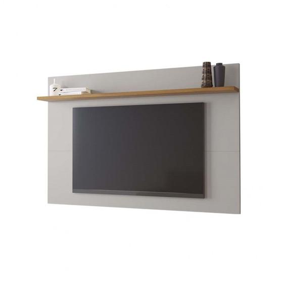 Painel TV 60 Polegadas Off White Freijó Trend NT 1190 Notável - Painel ...