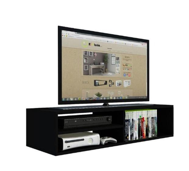 Painel Tv Rack Parede Suspenso Armário Aéreo - moveis lindo - Rack com ...