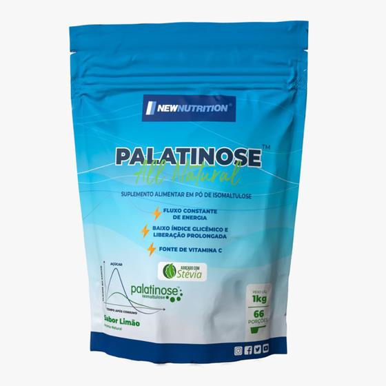 Palatinose 1kg Isomaltulose Carboidrato - New Nutrition - Newnutrition ...
