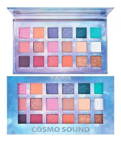 Paleta cosmo sound ruby rose - Paleta de Sombras - Magazine Luiza