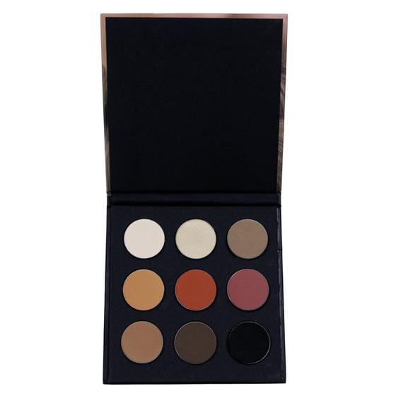 Paleta de Sombras Basic Alice Salazar 9 cores - Paleta de Sombras - Magazine Luiza