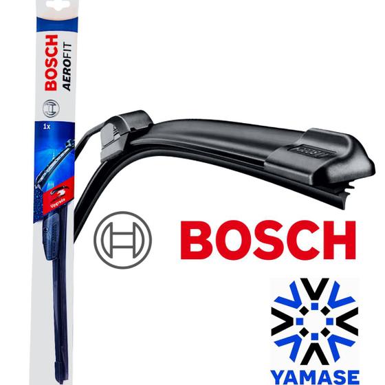 Palheta Dianteira Limpador de Parabrisa Para Brisa Bosch Original Paleta Encaixe Gancho Click ...