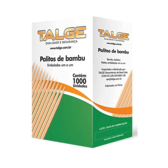 Palito de Dente Embalados Individualmente c/ 1000un Talge - Palito de ...