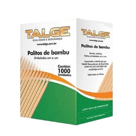 Palito Embalado Talge Caixa com 1000 Palitos de Dente - Palito de Dente ...