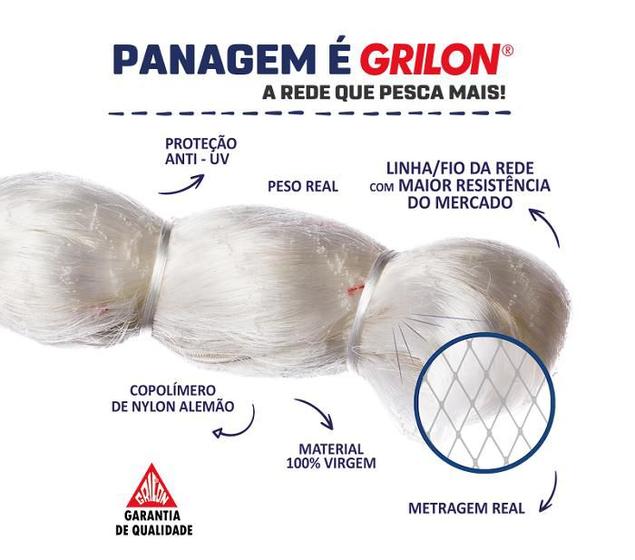 Panagem de rede grilon 40 x 35 x 48 original - MAZZAFERRO - GRILON ...