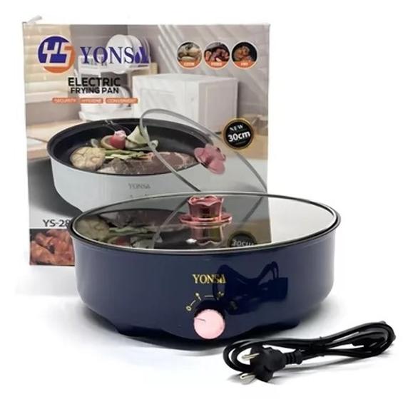 Panela Assadeira Elétrica Multifuncional Assa Frita Cozinha ...