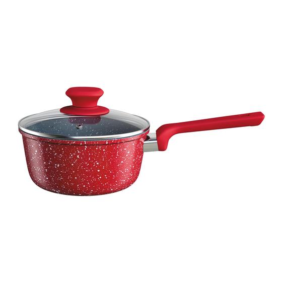 Panela Color Stone Volcano 18cm Euro - ALU8457-VO - Panelas - Magazine ...