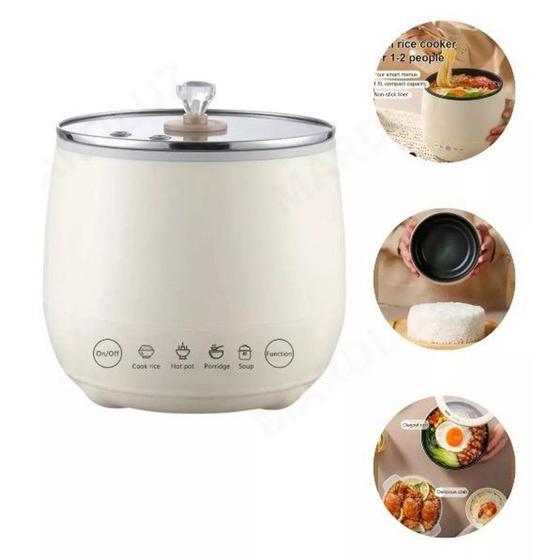 Panela De Arroz Elétrica Legumes Sopas Caldos Cerâmica 1,8l 110v Portátil - Mix de Produtos ...