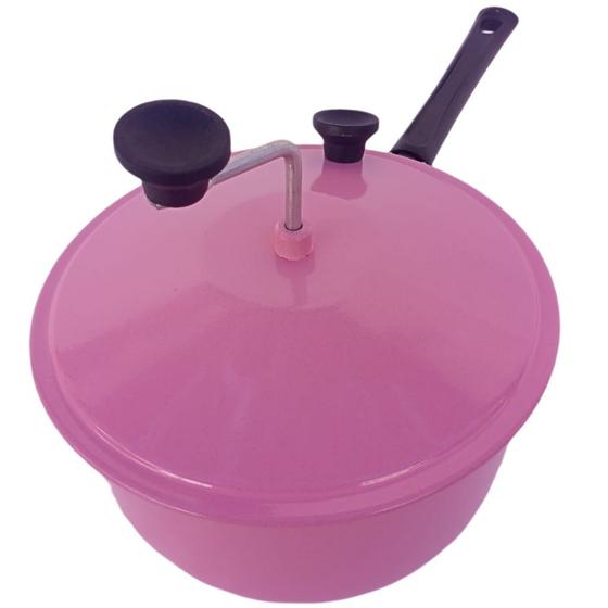 Panela de pipoca rosa pipoqueira em oferta pipoca doce - Monte Cristo ...