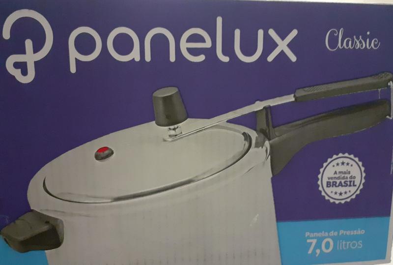 Panela de pressão 7 litros panelux classic polida! - Panela de Pressão ...
