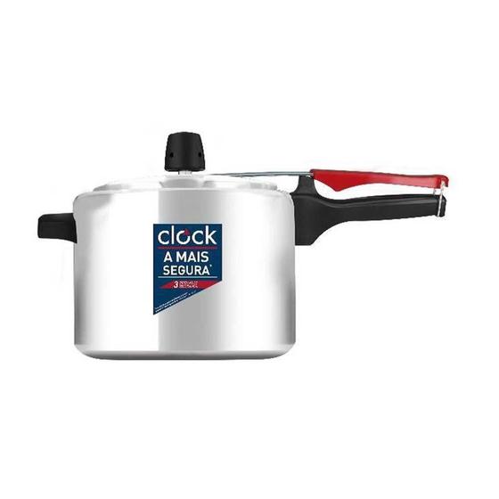 Panela de Pressão Clock Eco Polida 4,5 Litros 9295306123 - Panela de ...