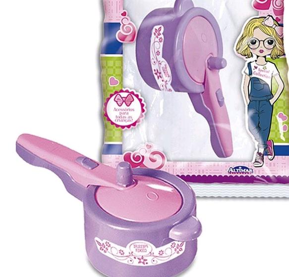 Panela De Pressão Infantil Brinquedo Play Cooker - Zuca Toys ...