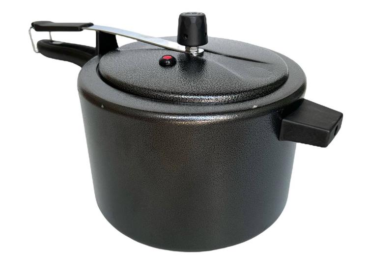 Panela de Pressão Preta Craquelada 7Litros - ASJ - Panela de Pressão ...