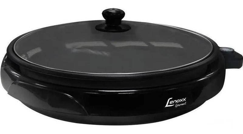 Panela Grill Elétrico Multifuncional Gourmet Pgr151 Lenoxx - Perfeita para comidas mais leves e ...