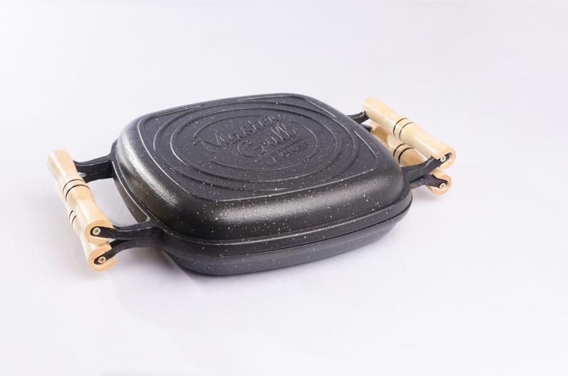 Panela Multifuncional Quadrada /Master Grill - La Chef Panelas ...