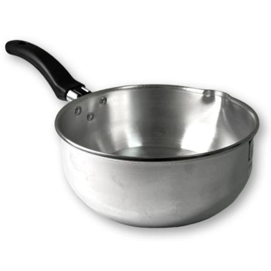 Panela papeiro n16 em aluminio para papinhas purê mingau comida 1l ...