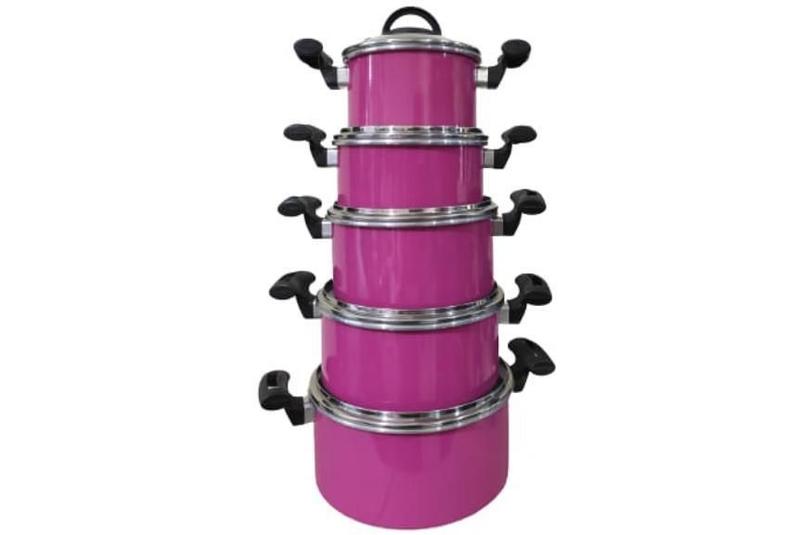 Panela Pink Chicky Tampa De Vidro - Chicky Formas - Jogo de Panelas ...