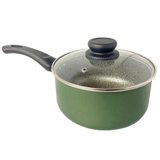 Panela teflon 18cms verde maximum stone panelux antiaderente - Panelas ...