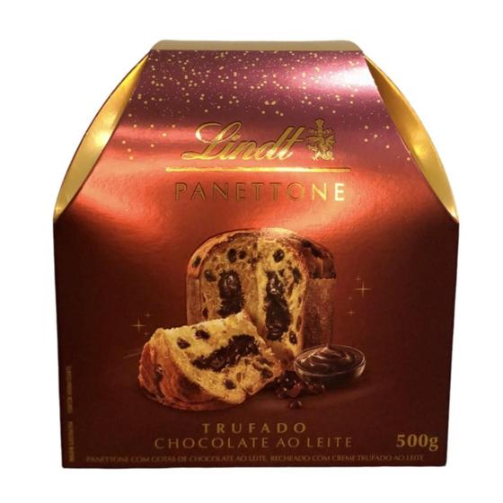 Panetone Lindt Trufado Ao Leite 500G - Panetone - Magazine Luiza
