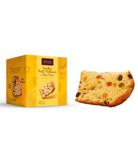 Panettone Brasil Cacau Frutas 400G - Panetone - Magazine Luiza